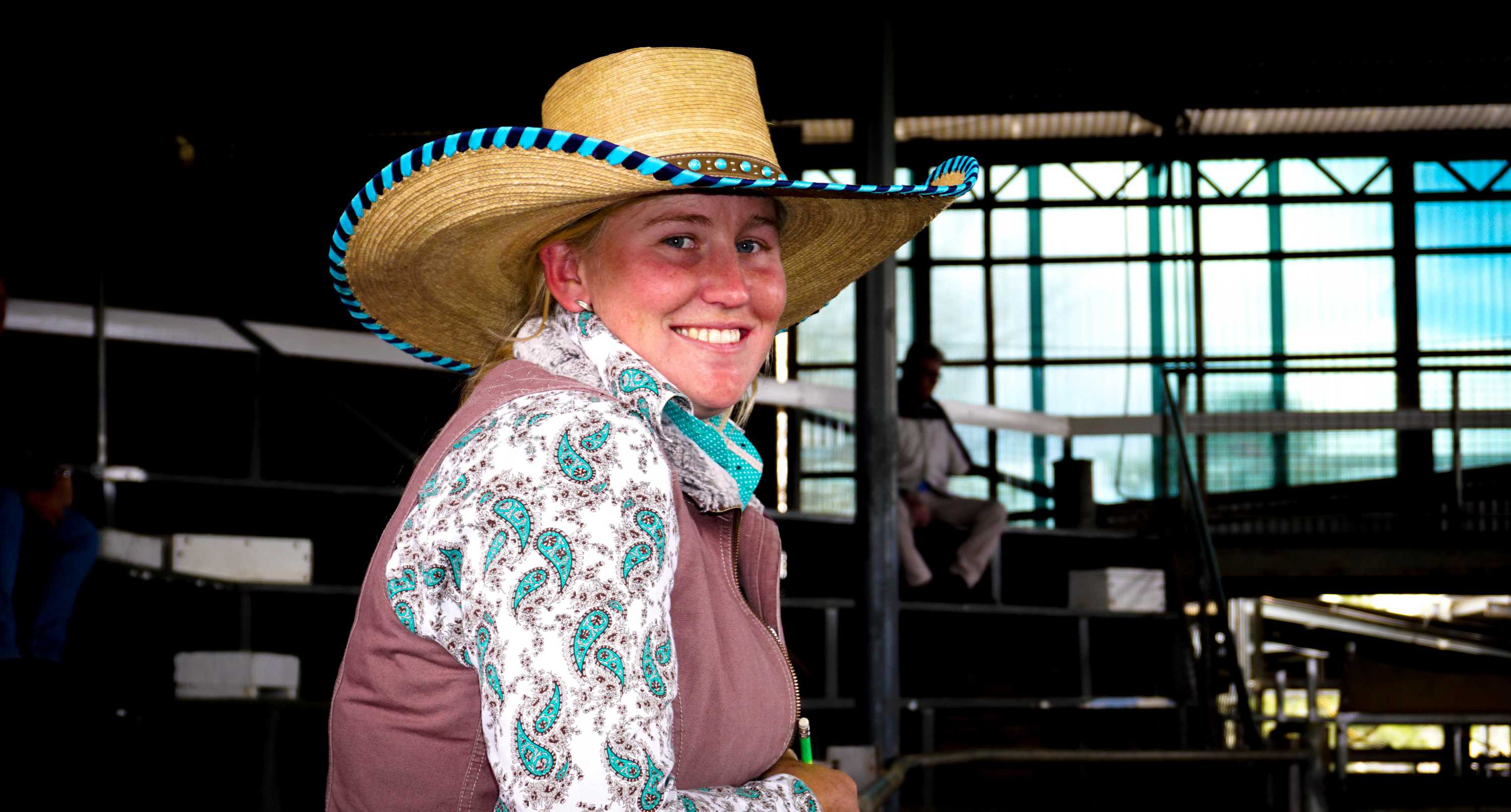 Women are few and far between in the cattle buying business, but Kelly ...
