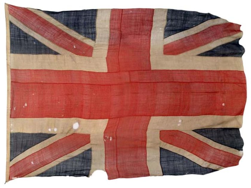 Trafalgar Union Jack sets auction world record - ABC News