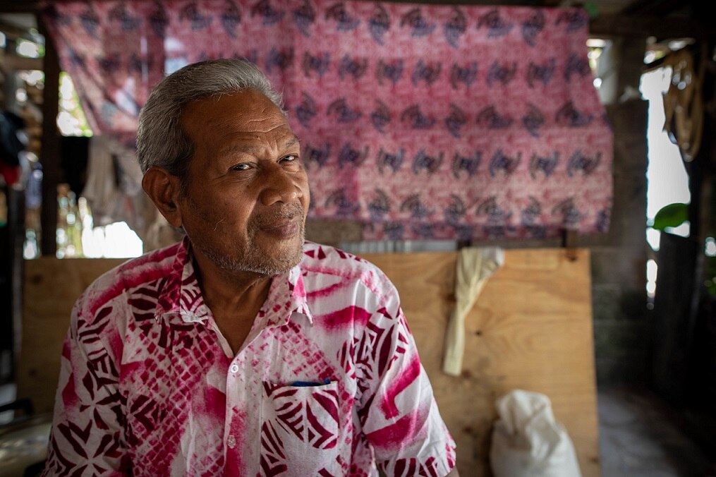 Betio is facing a population crisis, and a sea wall could be its only ...