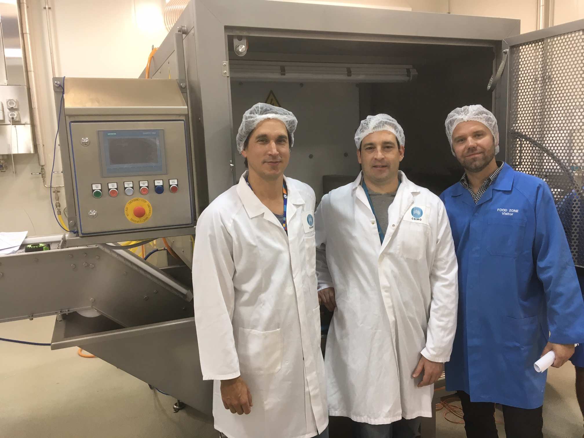 Watch the shockwave meat tenderiser in action (Supplied: CSIRO) - ABC News