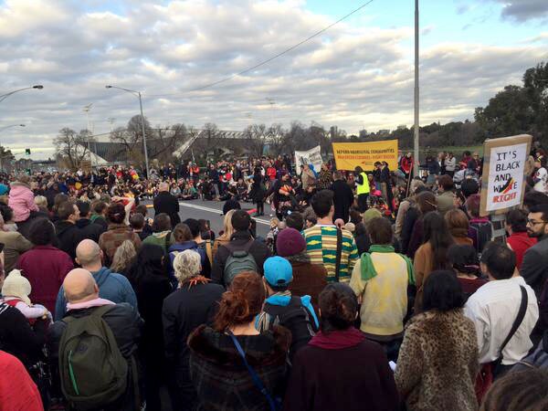 Melbourne traffic thrown into chaos as protest against closure of ...
