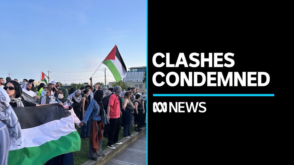 Clashes between pro-Palestinian and pro-Israeli groups condemned - ABC News