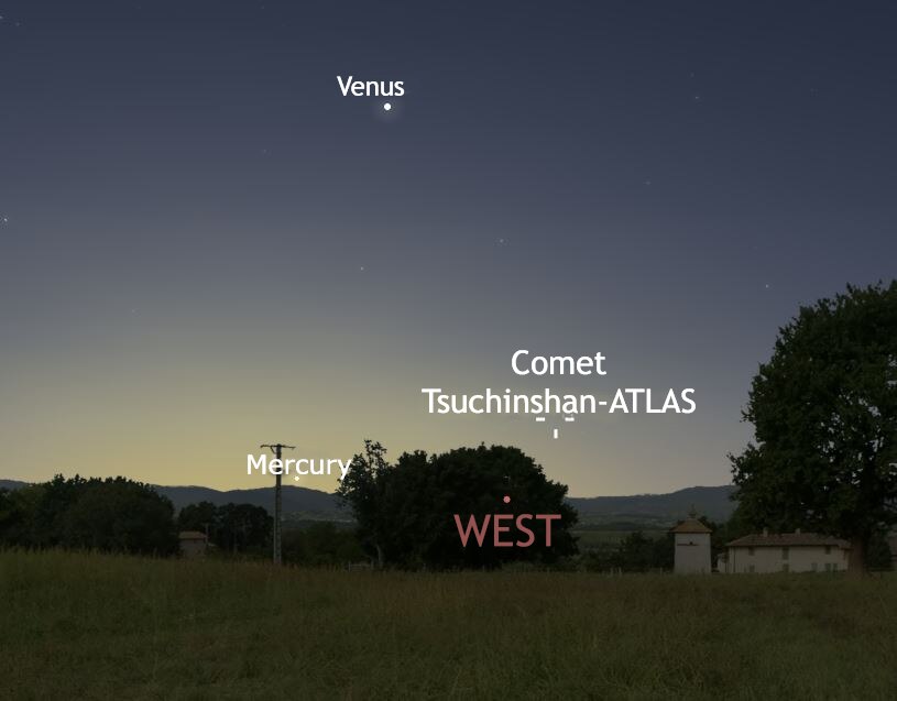 Comet C/2023 A3 (Tsuchinshan-ATLAS) is shaping up to be the best comet ...
