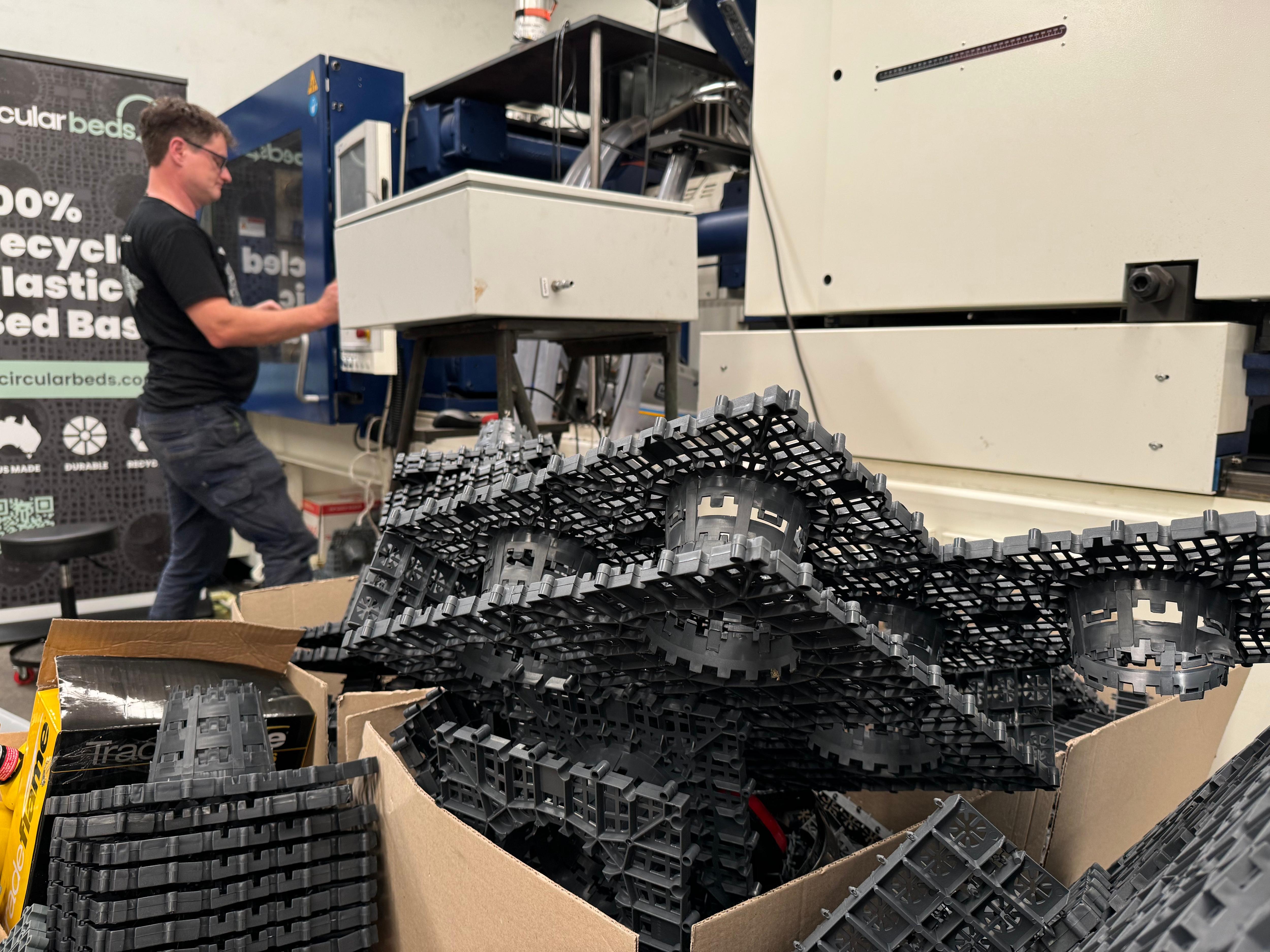 Beds made using recycled plastic could last generations and be a key ...