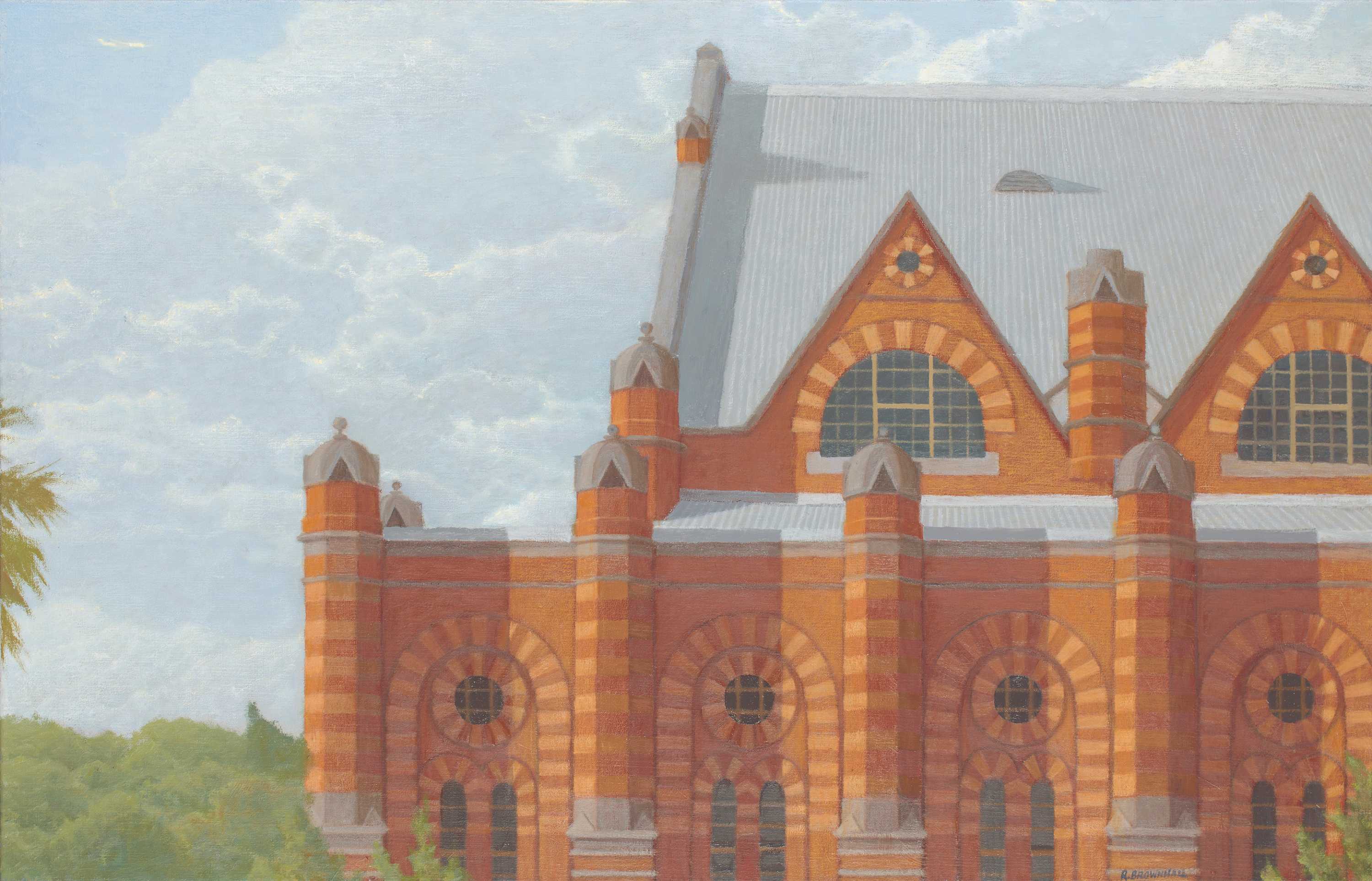 Artist Robert Brownhall captures essence of life in Brisbane - ABC News