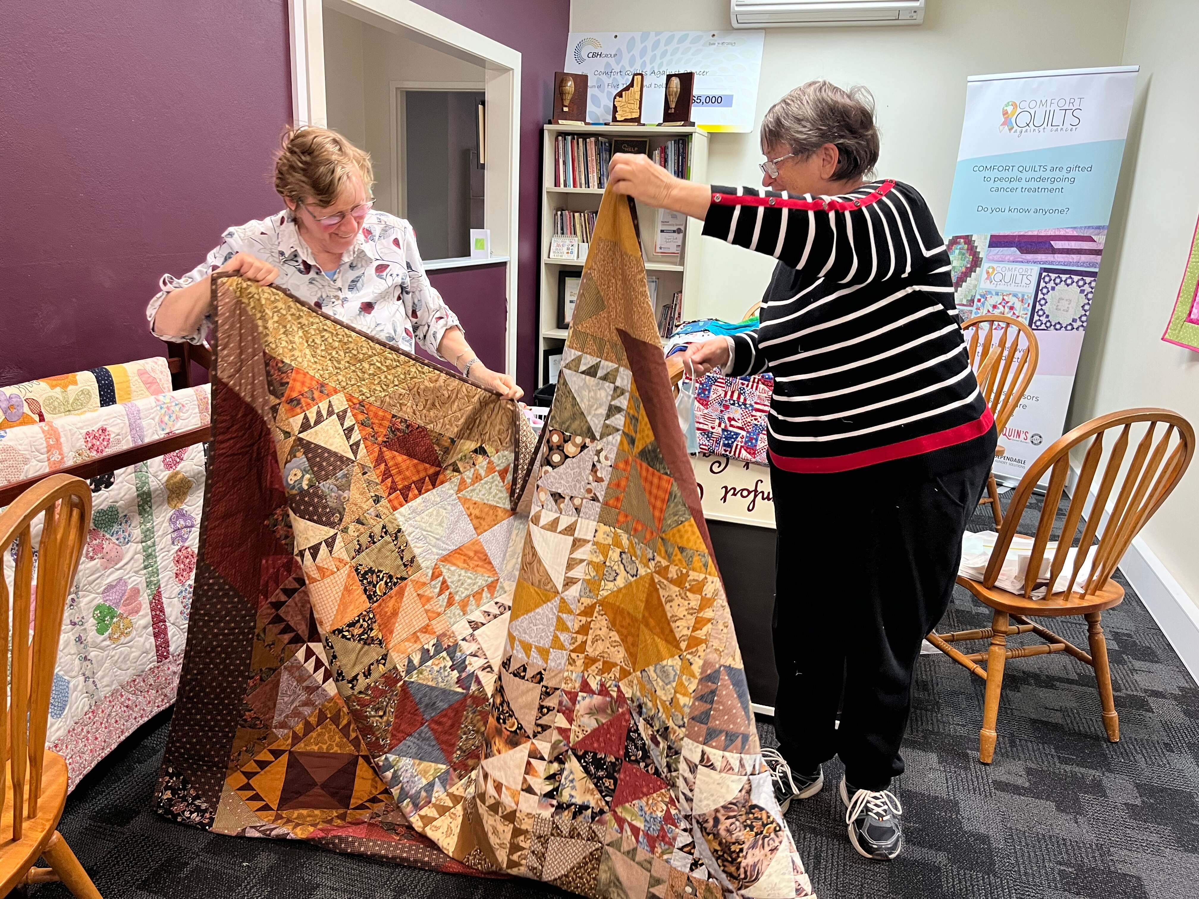 Comfort Quilts Against Cancer opens new Northam home as demand soars ...