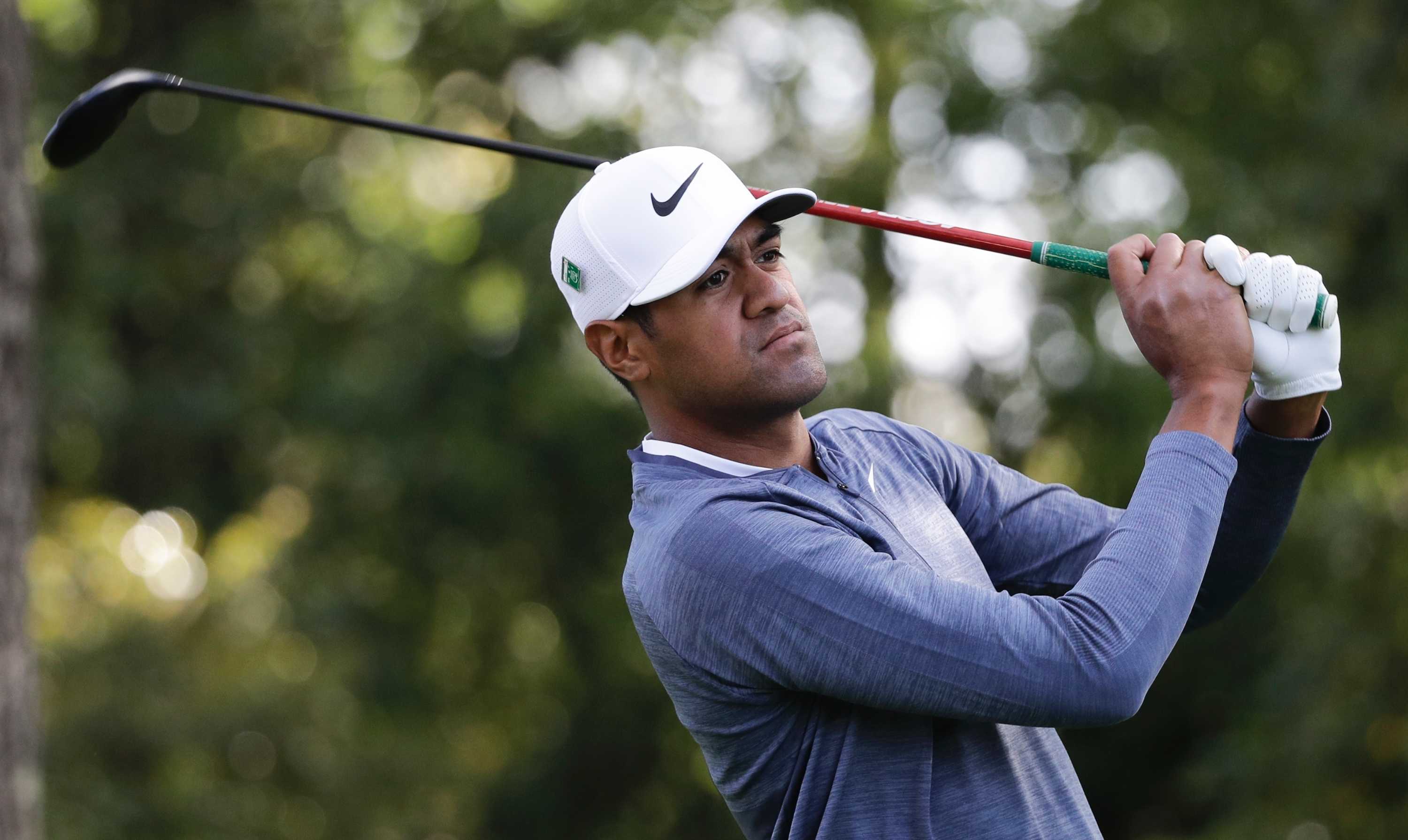 Tony Finau finishes 10th in US Masters debut after dislocating ankle on ...