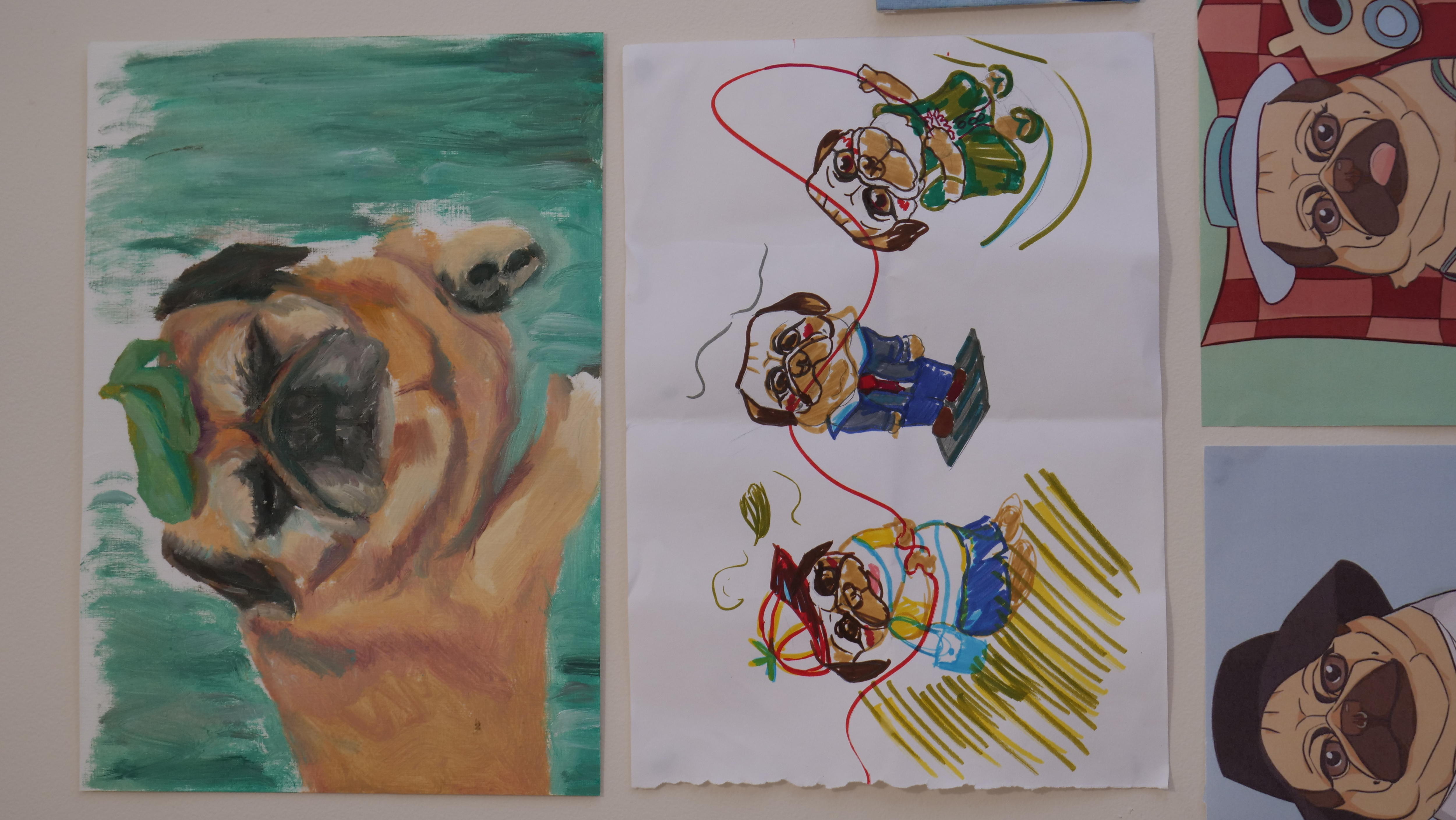 Art empowered Wendy to find her voice. It all started when her dog Lulu ...