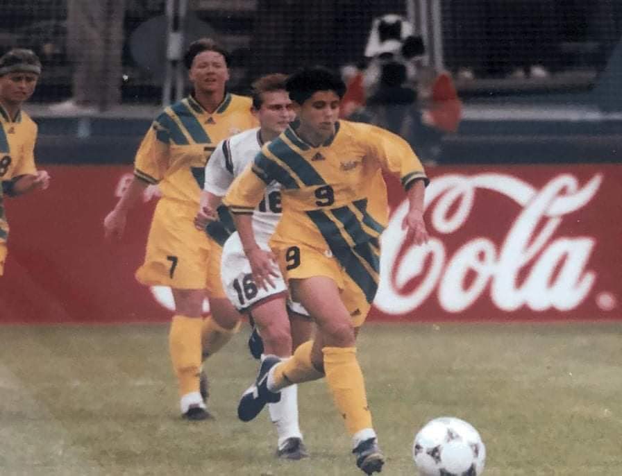 Former Matildas player Angela Iannotta recalls scoring Australia's ...