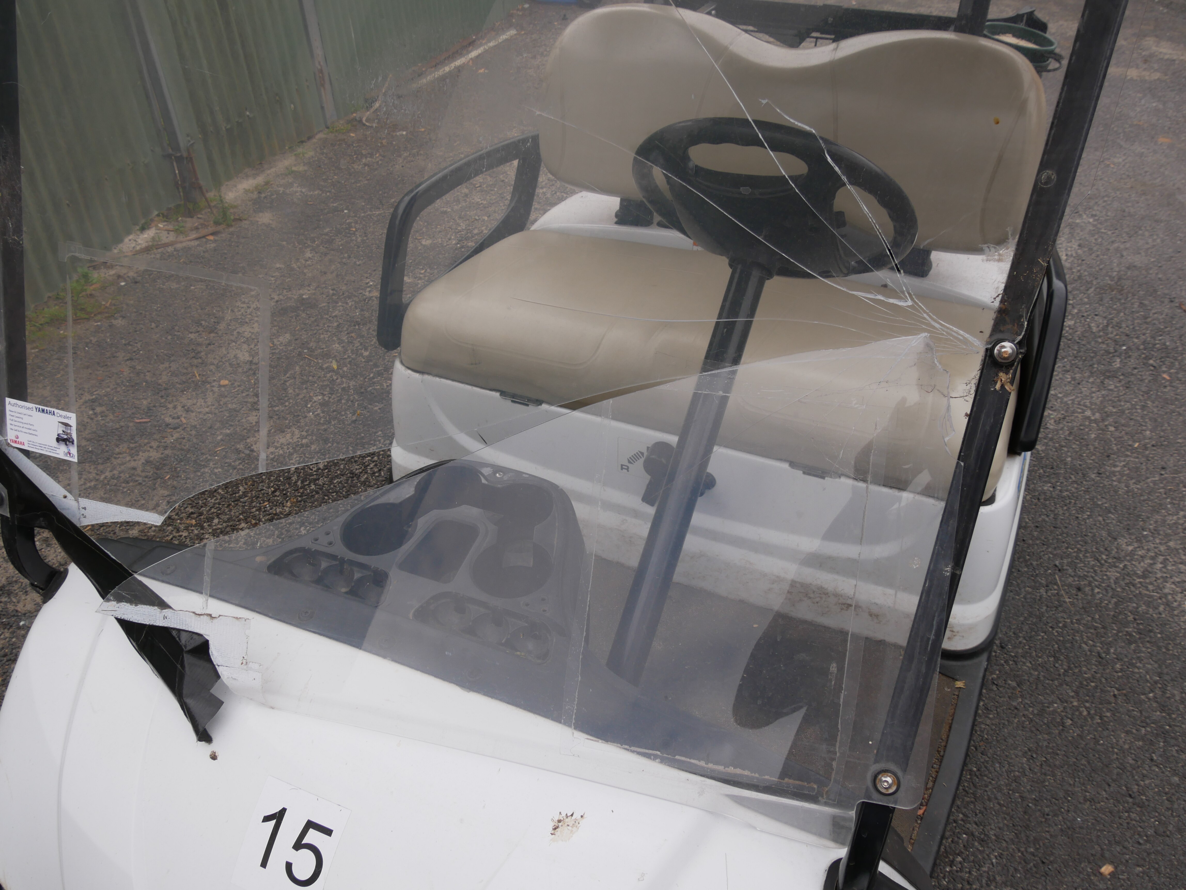 Blue Lake Golf Links operator furious after buggy driver flees crash ...