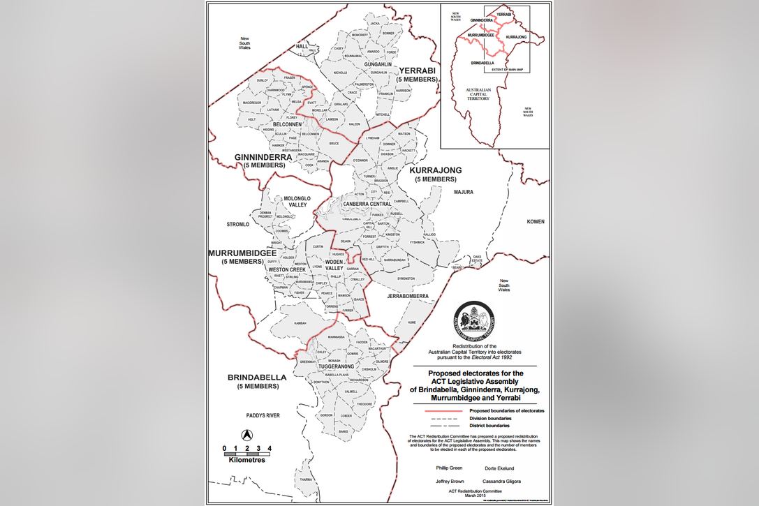 Draft Electoral Boundaries Released for the ACT Legislative Assembly ...