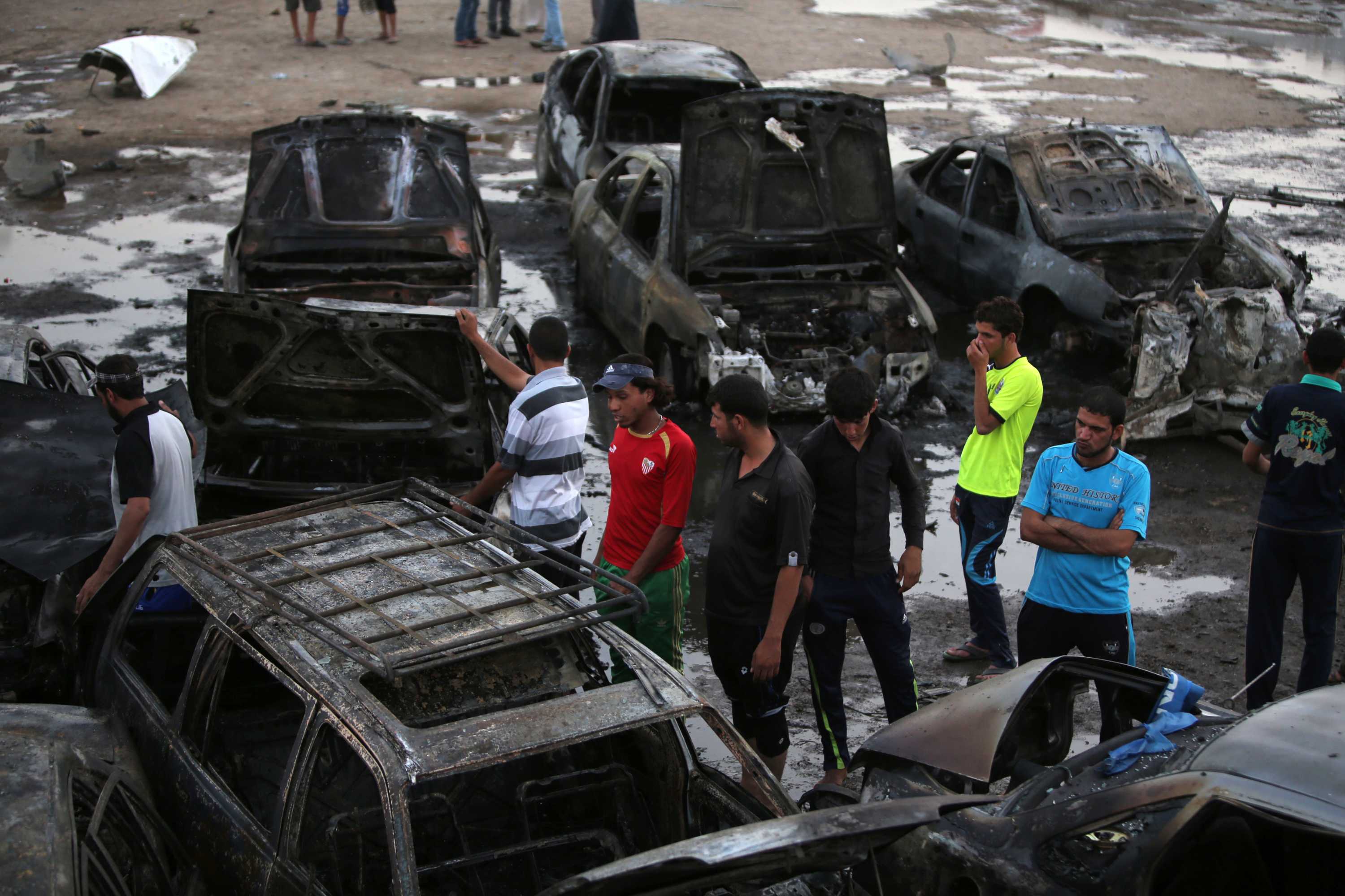 More than 50 dead as wave of car bombings hits Baghdad neighbourhoods ...