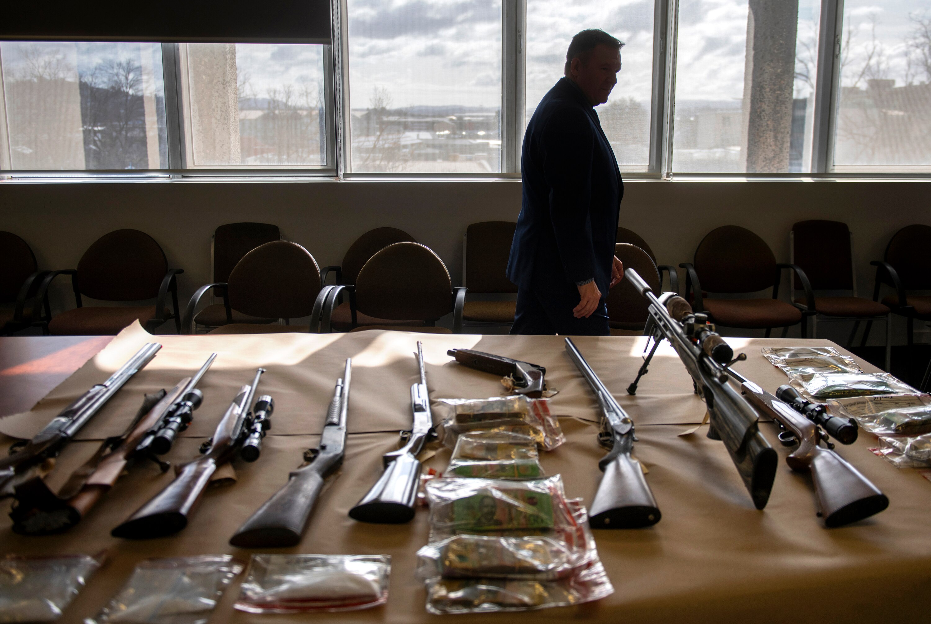 Sub-machine gun, homemade weapon seized in cache of firearms found by ...