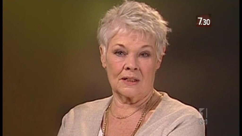 Dame Dench delivers Exotic thoughts and ageing secrets - ABC News