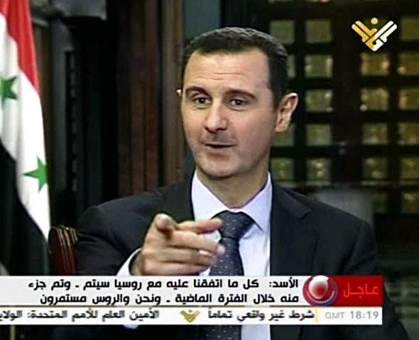 Bashar al-Assad says facing 'popular pressure' for attack on Israeli ...