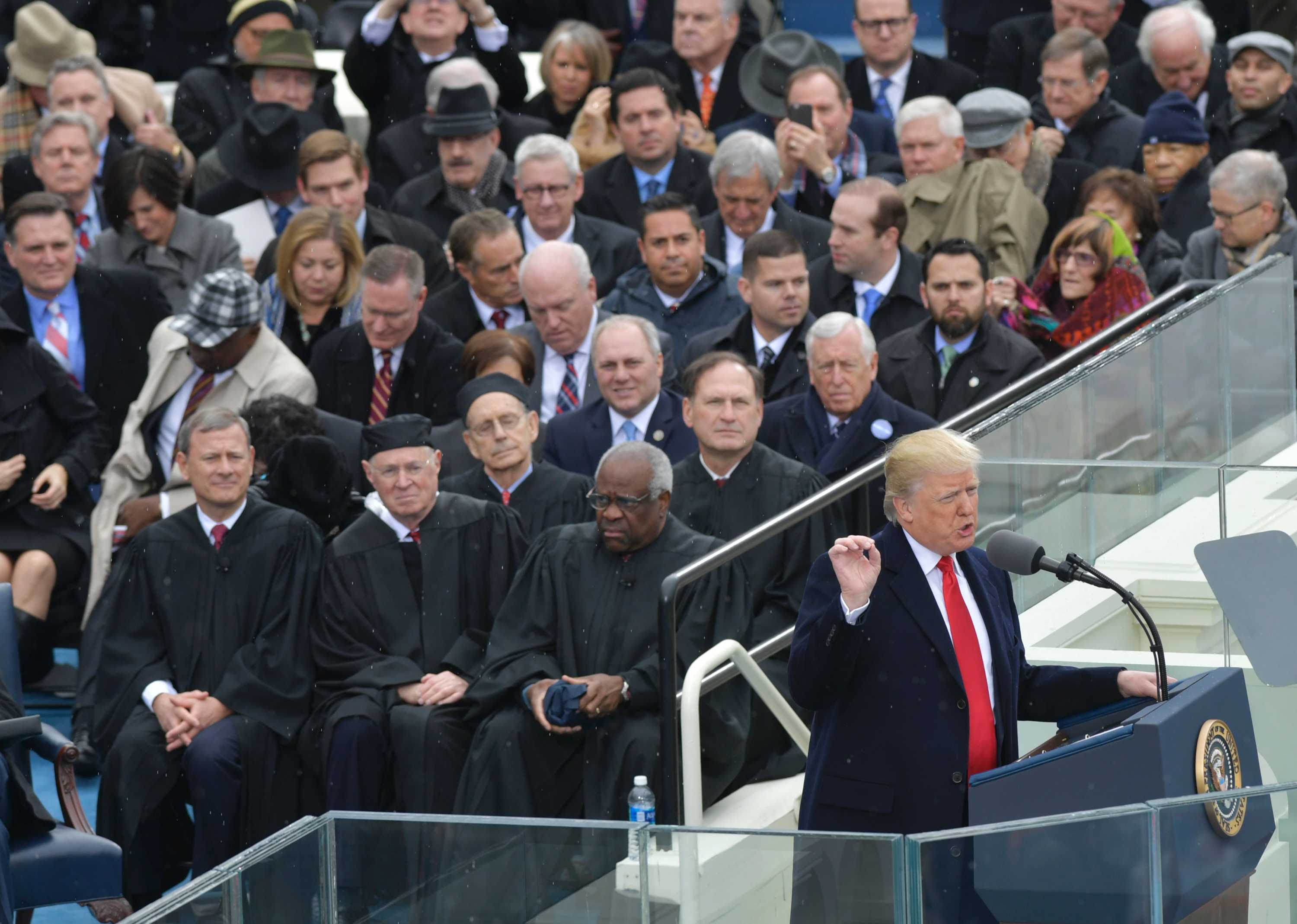 Donald Trump inauguration: What did the new President promise to do in ...