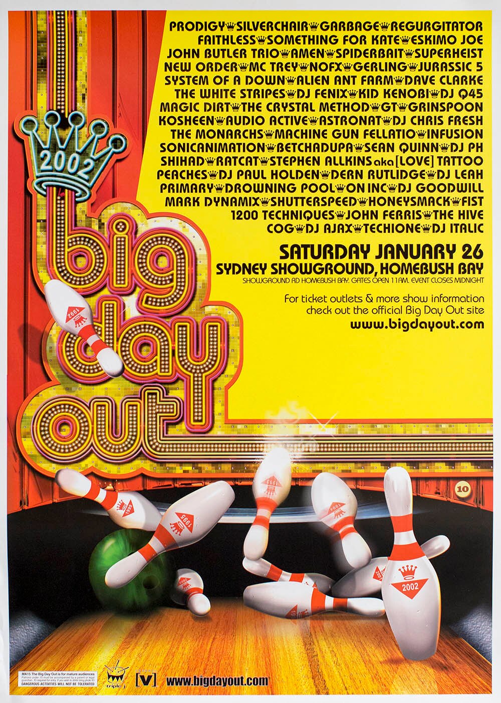 Big Day Out — 2002 - Double J