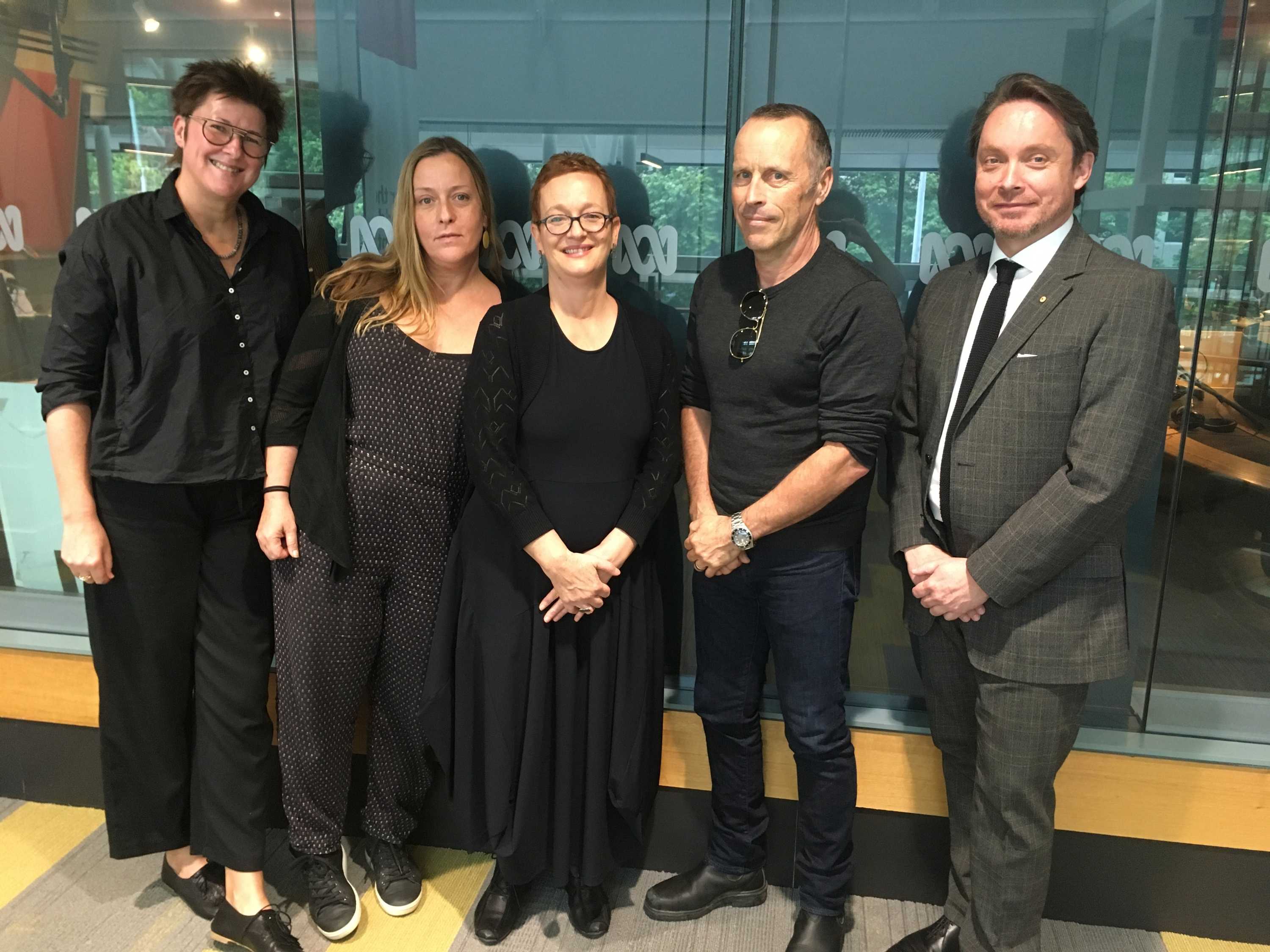 The Conversation Hour; Lindy Burns, Jane Bodie, Mark Seymour, Cathy ...