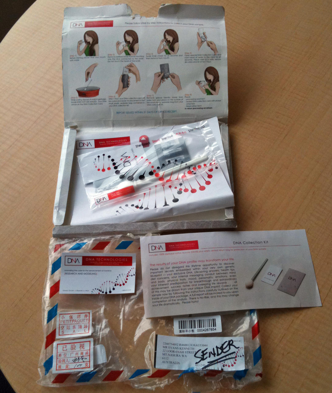 Warning against DNA testing kit scam - ABC News