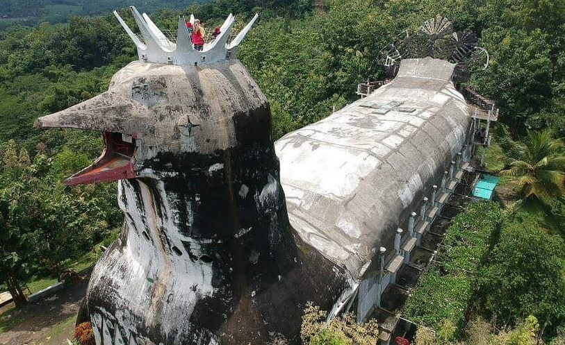 Chicken Church: Indonesia's famed building was built by a man with a ...