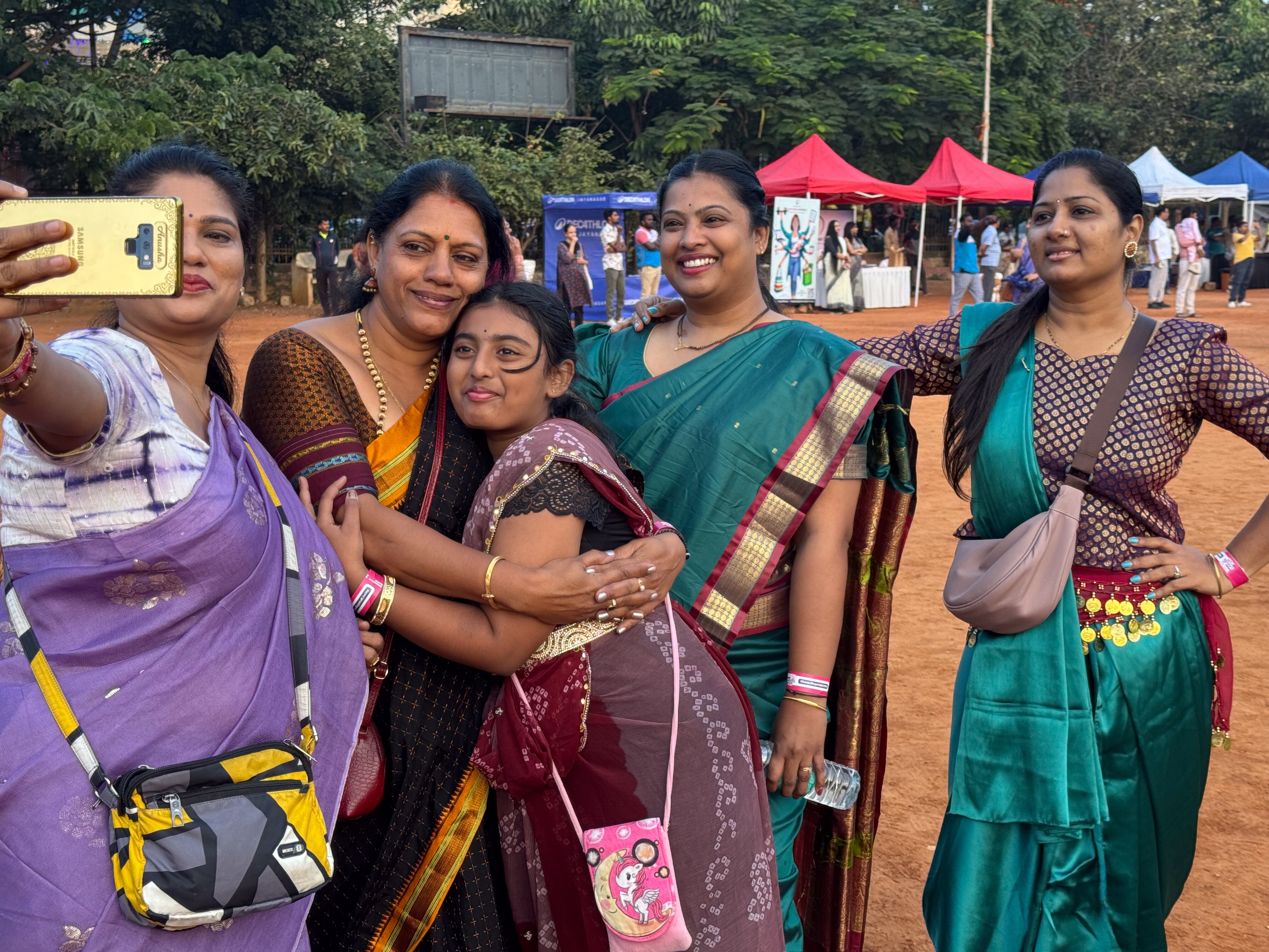 Thousands of women in India bring fitness and tradition together for ...