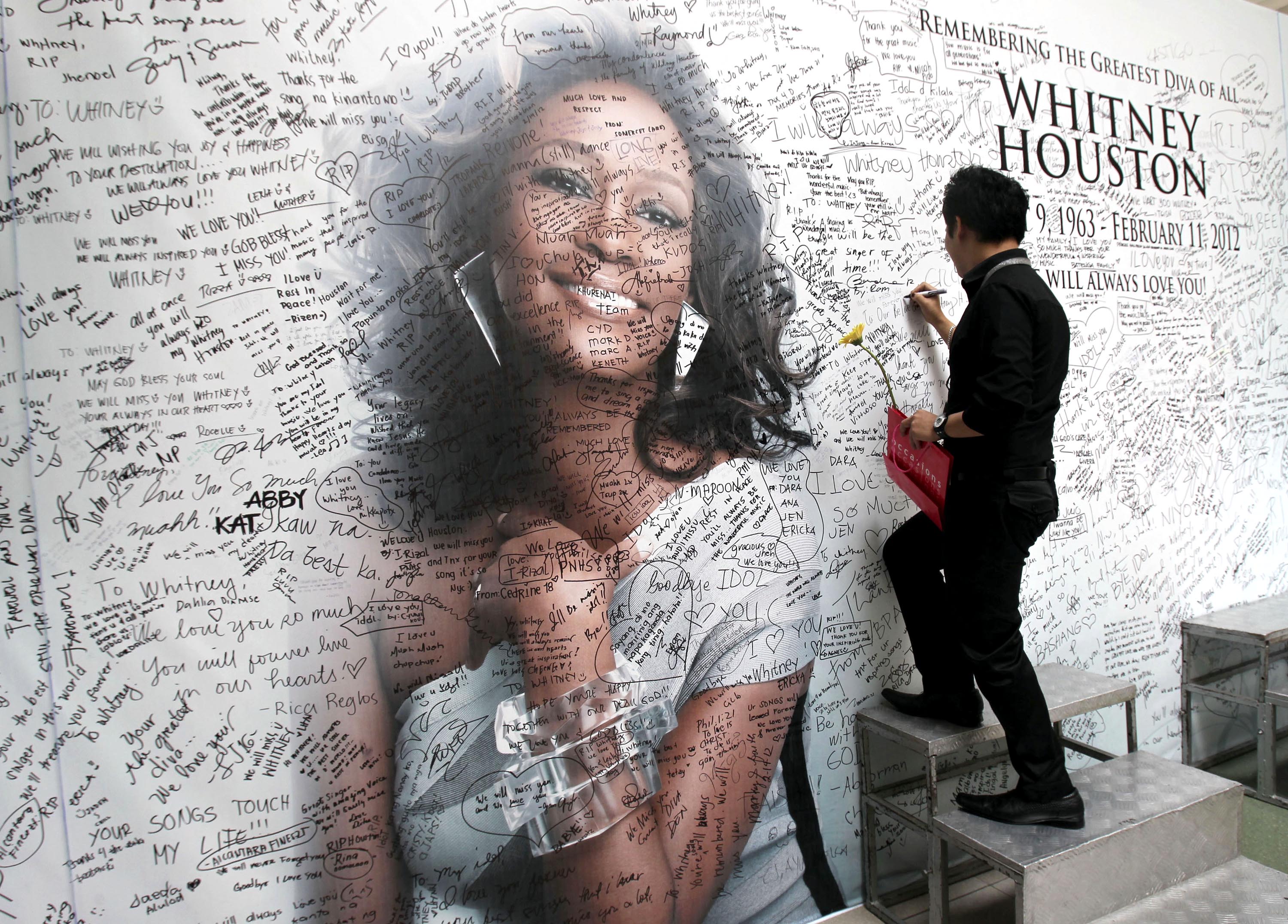 Whitney Houston Memorial