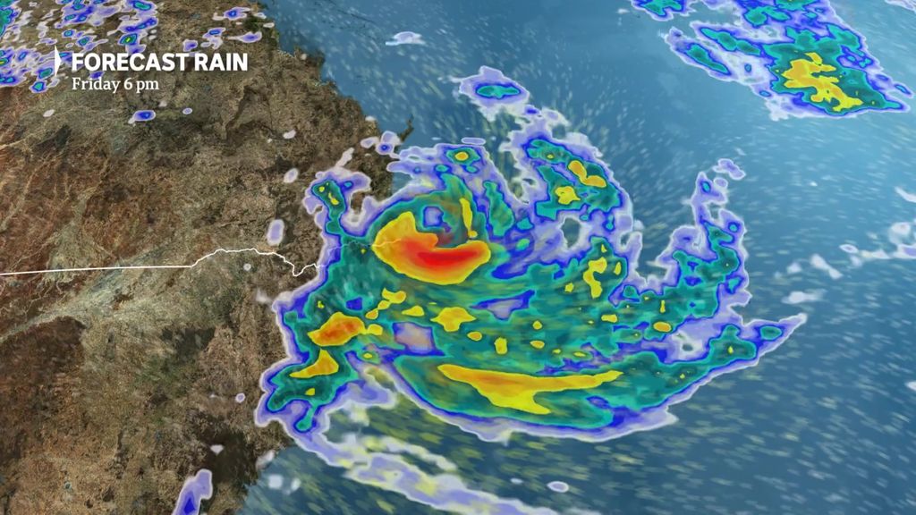 Saturday Cyclone Alfred forecast - ABC News