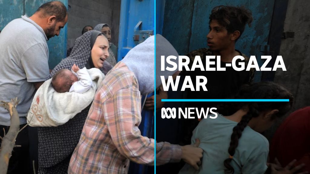 Thousands of displaced Gazans warned by IDF to flee further south - ABC ...