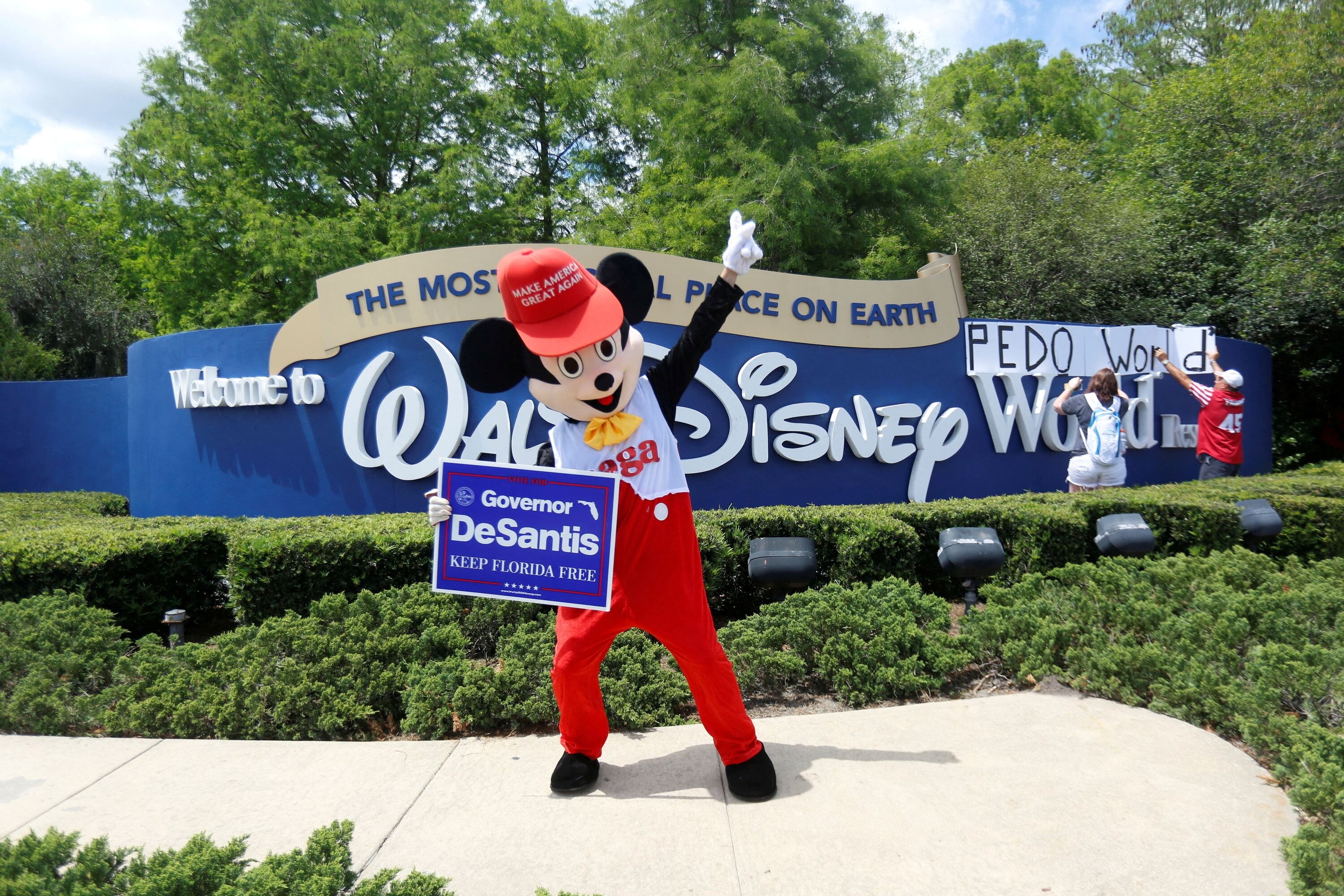 Disney sues Republican Florida Governor Ron DeSantis, calling park ...