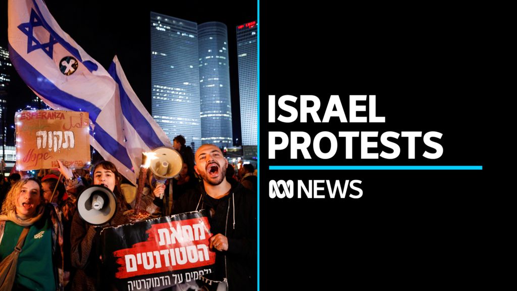 Thousands of Israelis protest against Netanyahu's legal reforms - ABC News