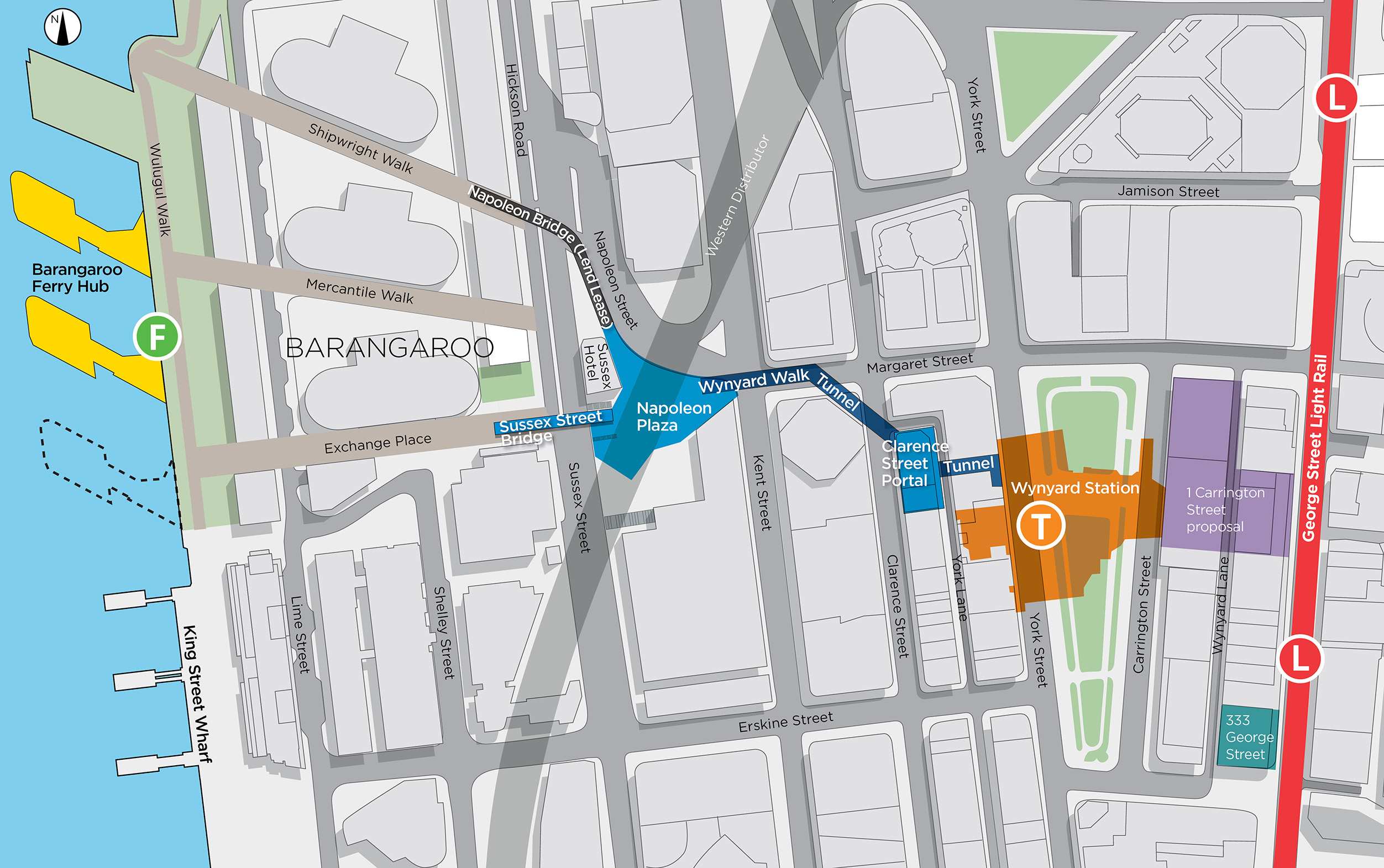 Wynyard Walk connecting Sydney CBD to Barangaroo opens - ABC News