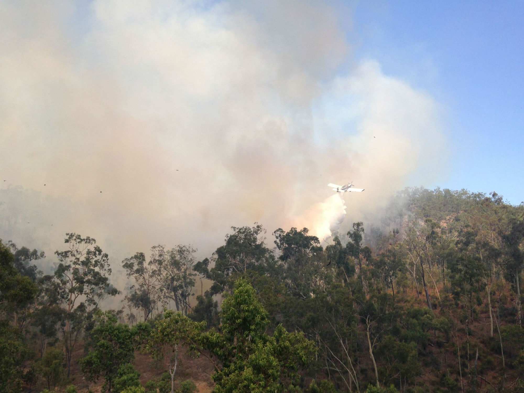 Queensland weather: Bushfires near Rockhampton and Brisbane contained ...