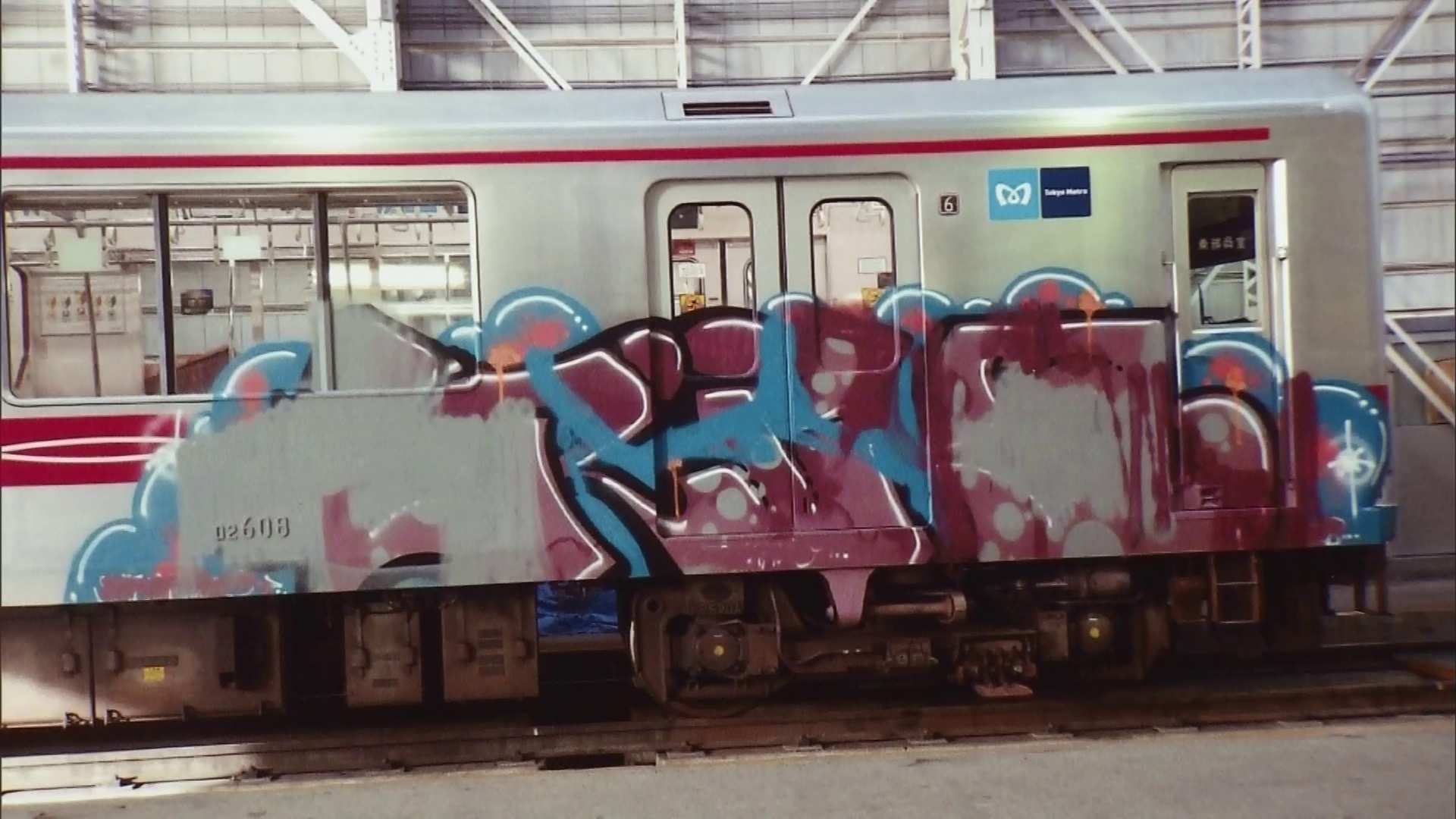 Australian arrested in Japan over alleged subway train graffiti attack ...