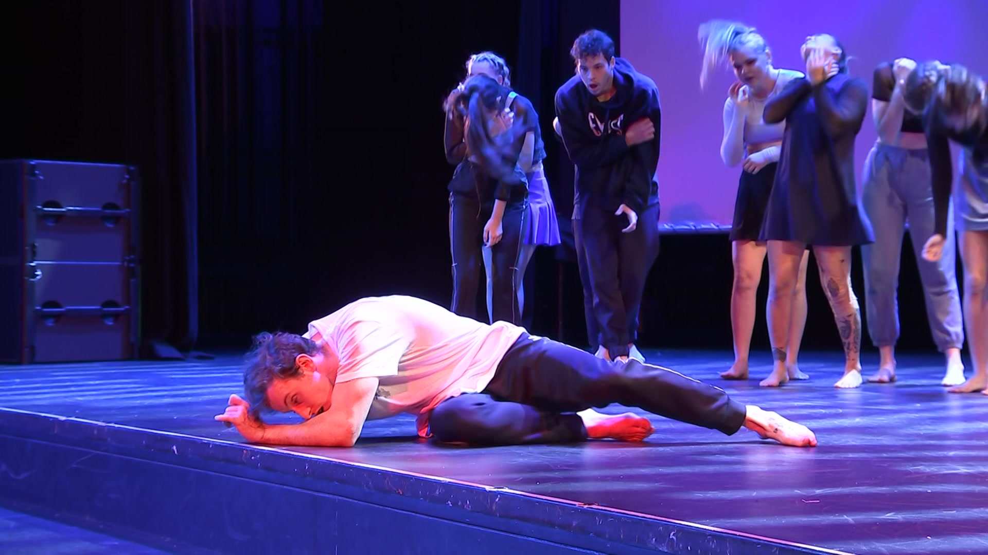 Young performers have been working with patients recovering from ice ...