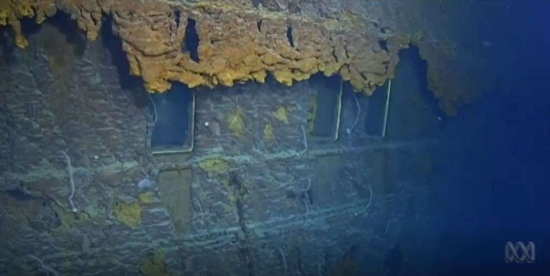 Deep sea explorers reveal new images of bacteria-eaten Titanic wreckage ...