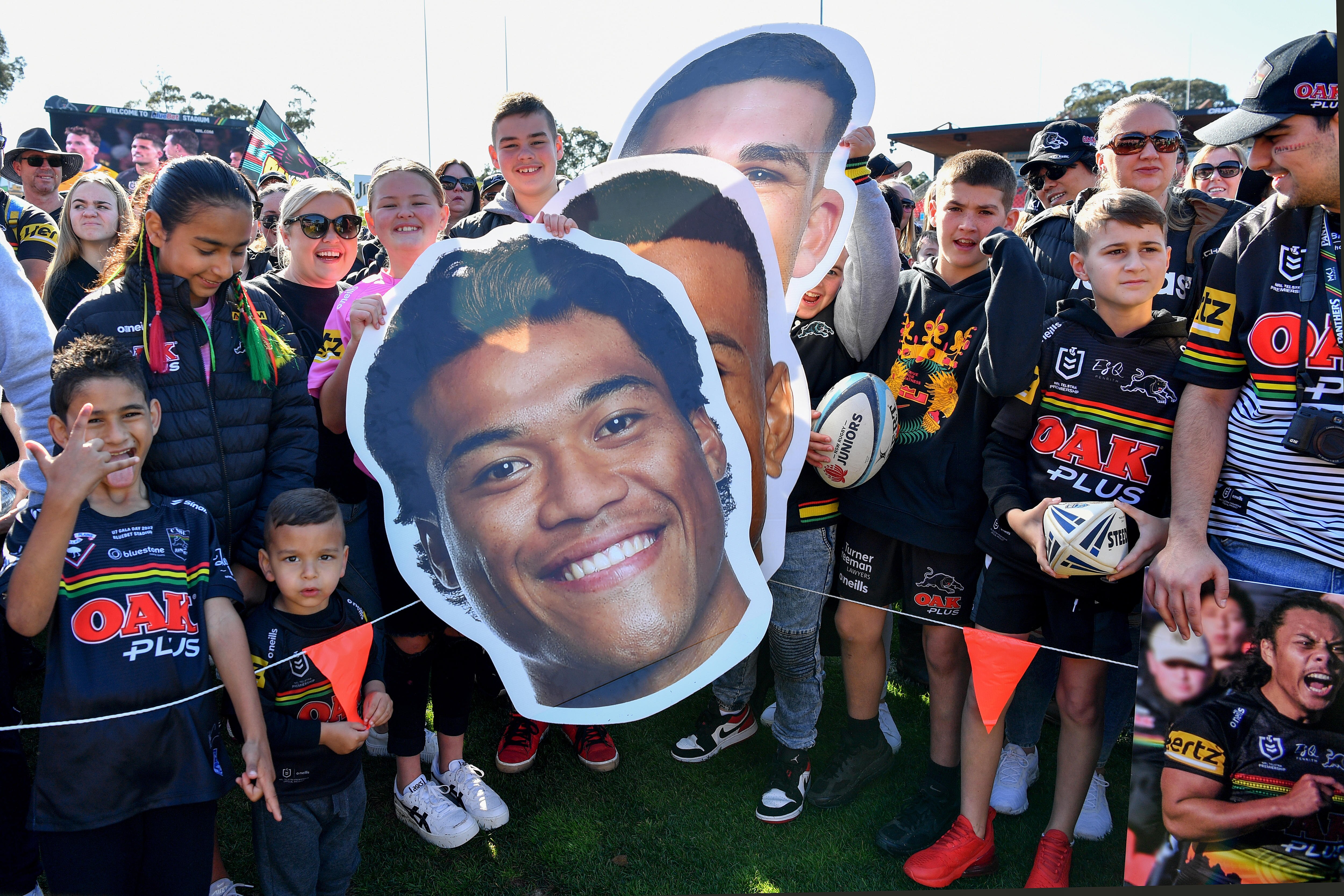 Penrith fans celebrate after second consecutive NRL grand final win by ...