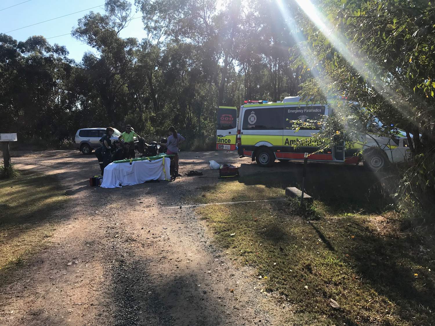 Dog saves man trapped under quad bike on Central Queensland property by ...