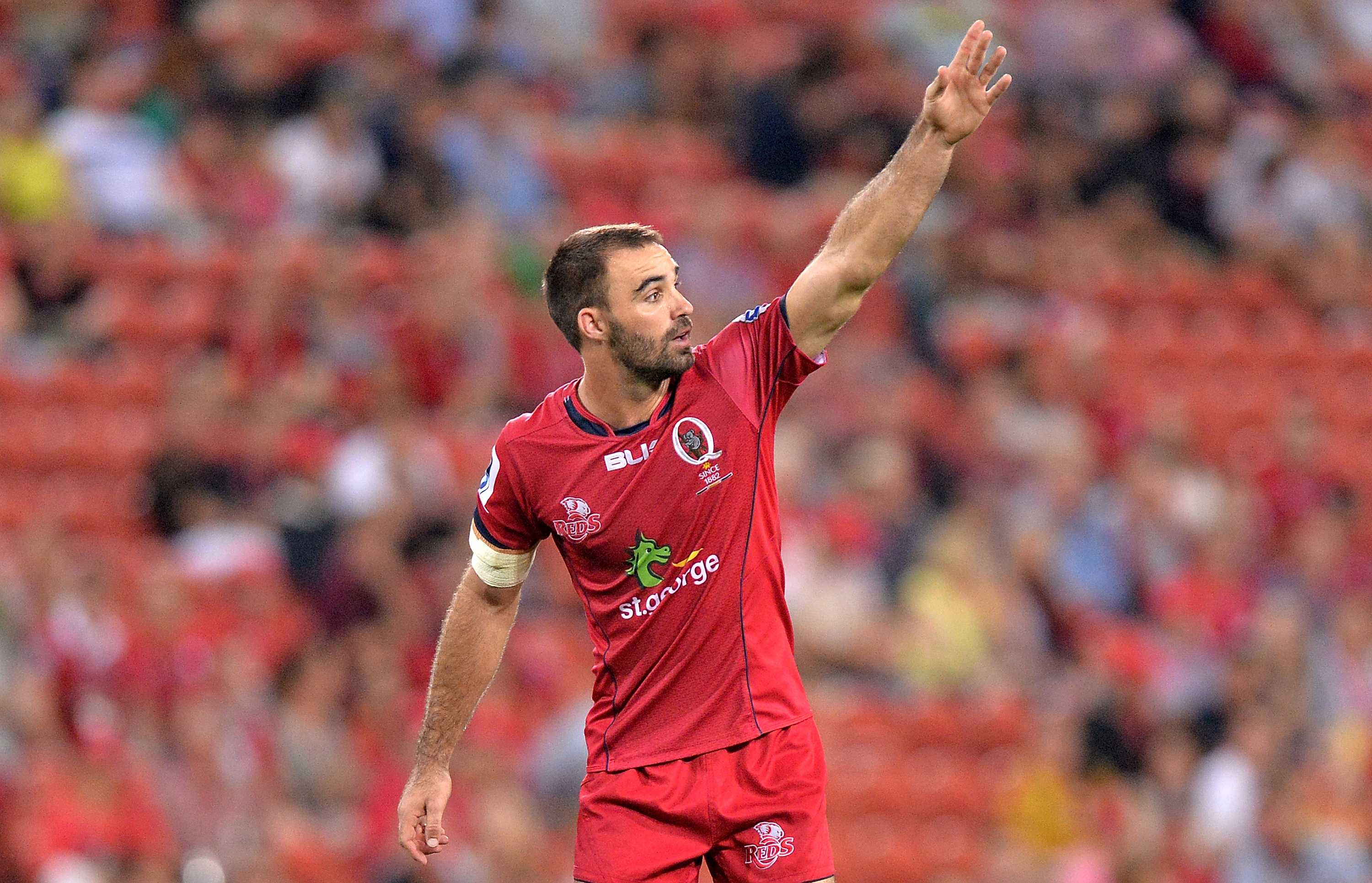 Queensland Reds pleased with Nick Frisby's progress as Quade Cooper's ...