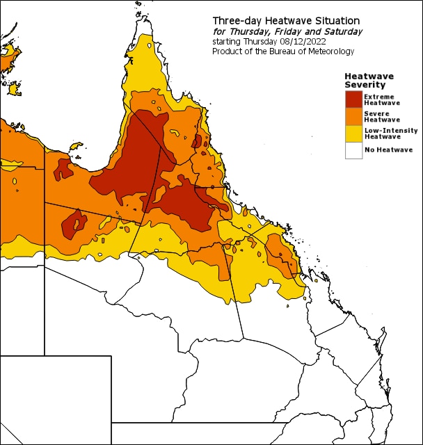 Queensland heatwave sends temperatures soaring across the state, with ...