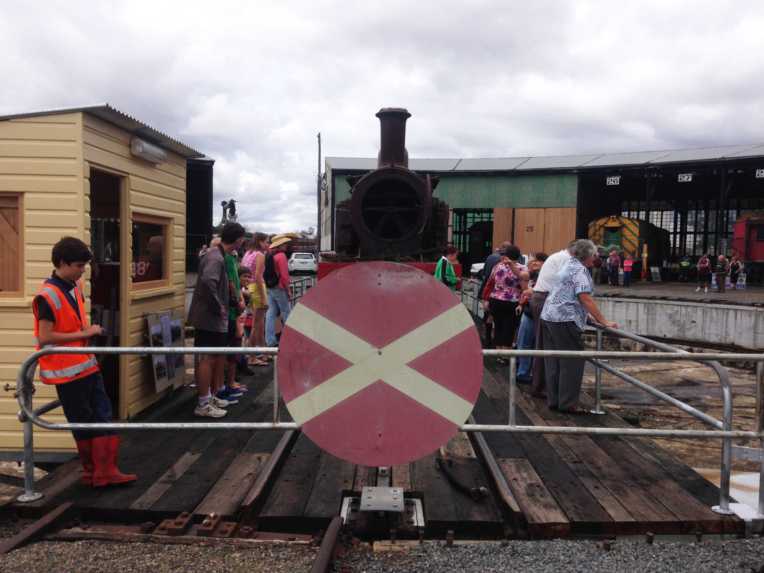 Heritage railway turntable at Goulburn back in action after train crash ...