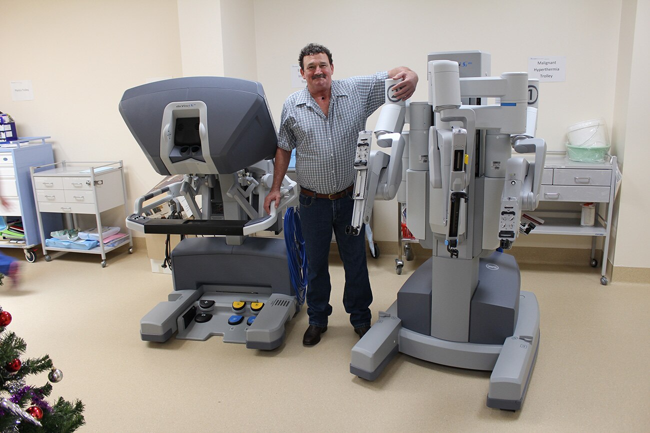 World-first robot surgery in Toowoomba gives cancer patient new voice ...