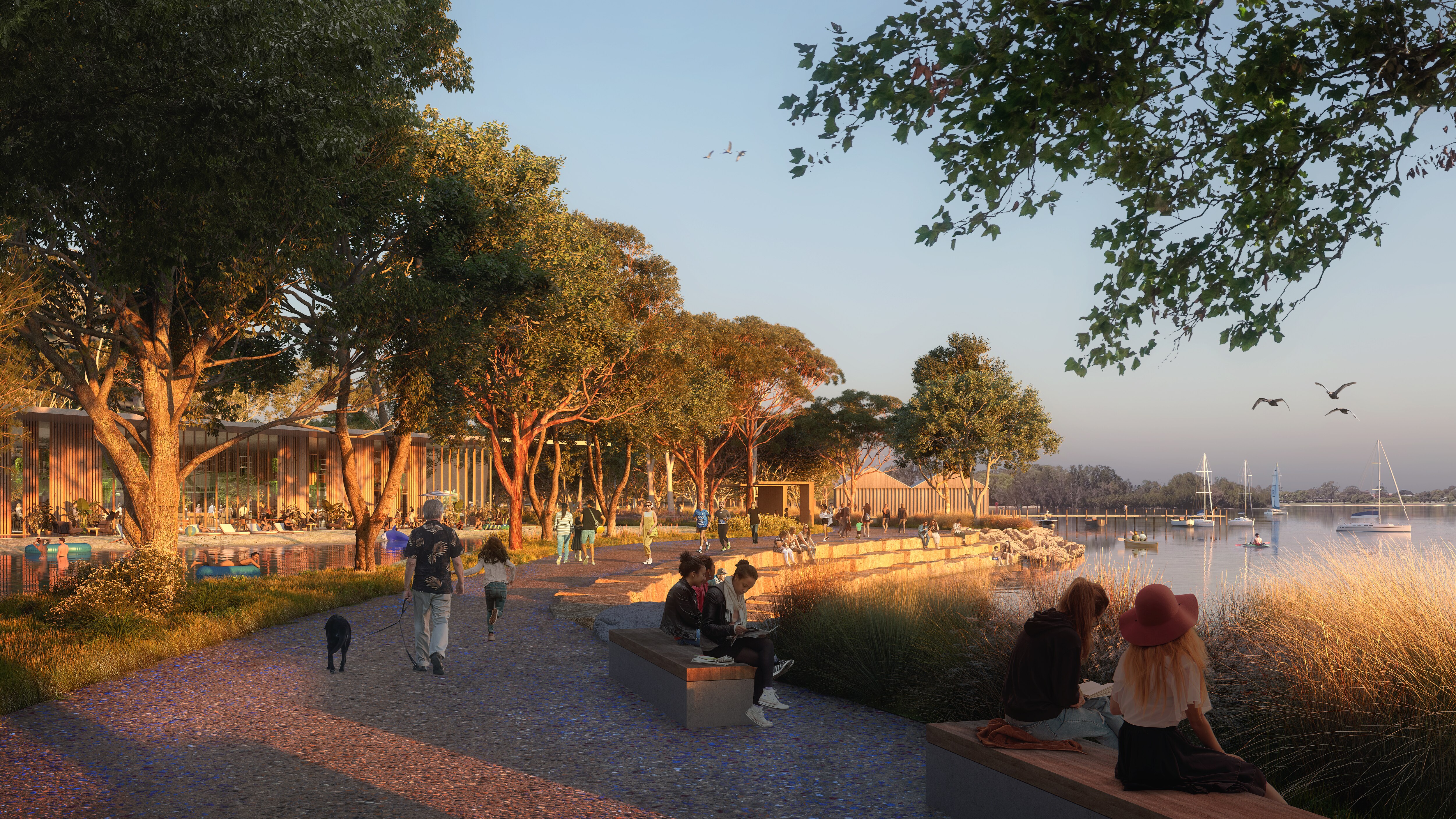 City of Perth foreshore plan could see Riverside Drive re-routed, but ...