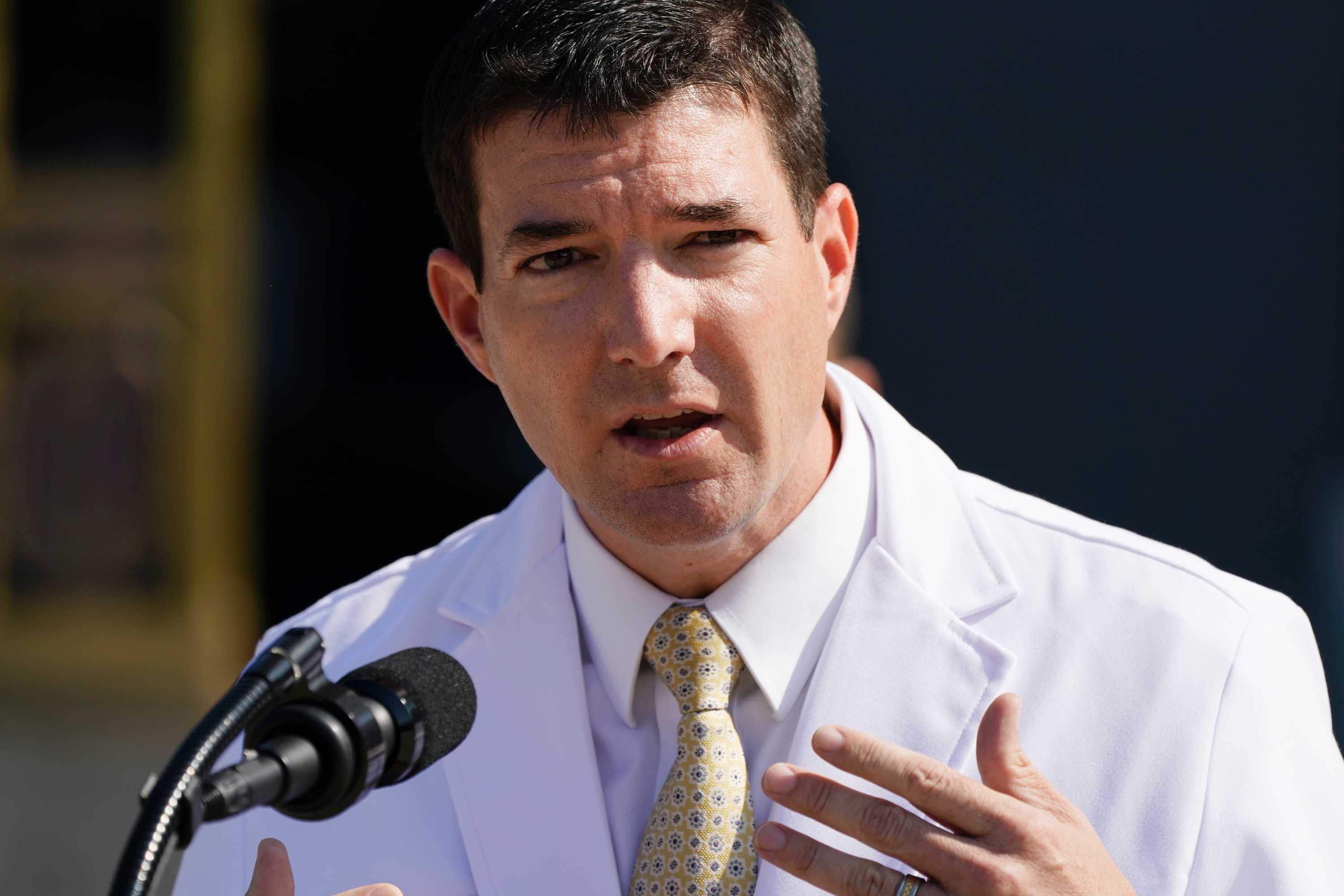 Who is Donald Trump's doctor Sean Conley and why has he become ...
