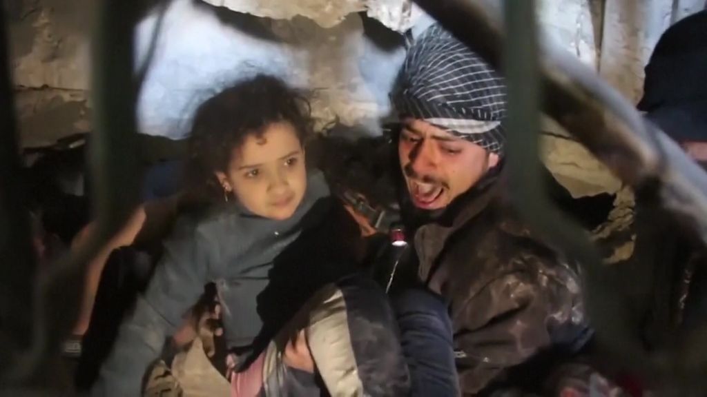 Syrian rescue teams pull out girl from rubble in quake aftermath - ABC News