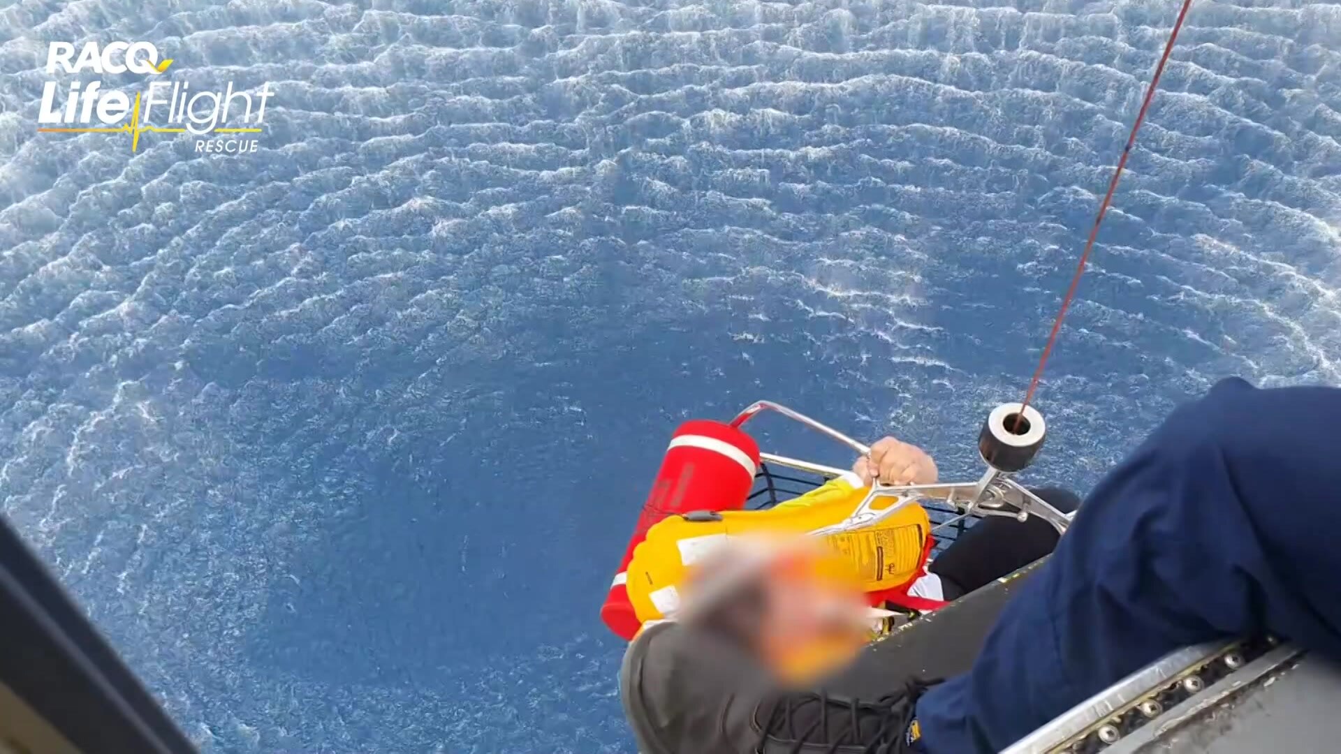 Two people winched from life raft after plane crashes into water off ...