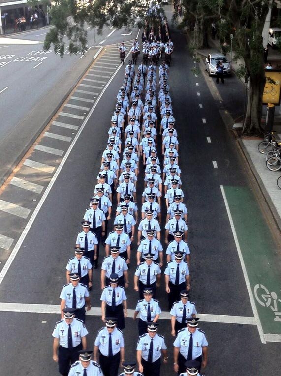 Marches held for Police Remembrance Day - ABC News