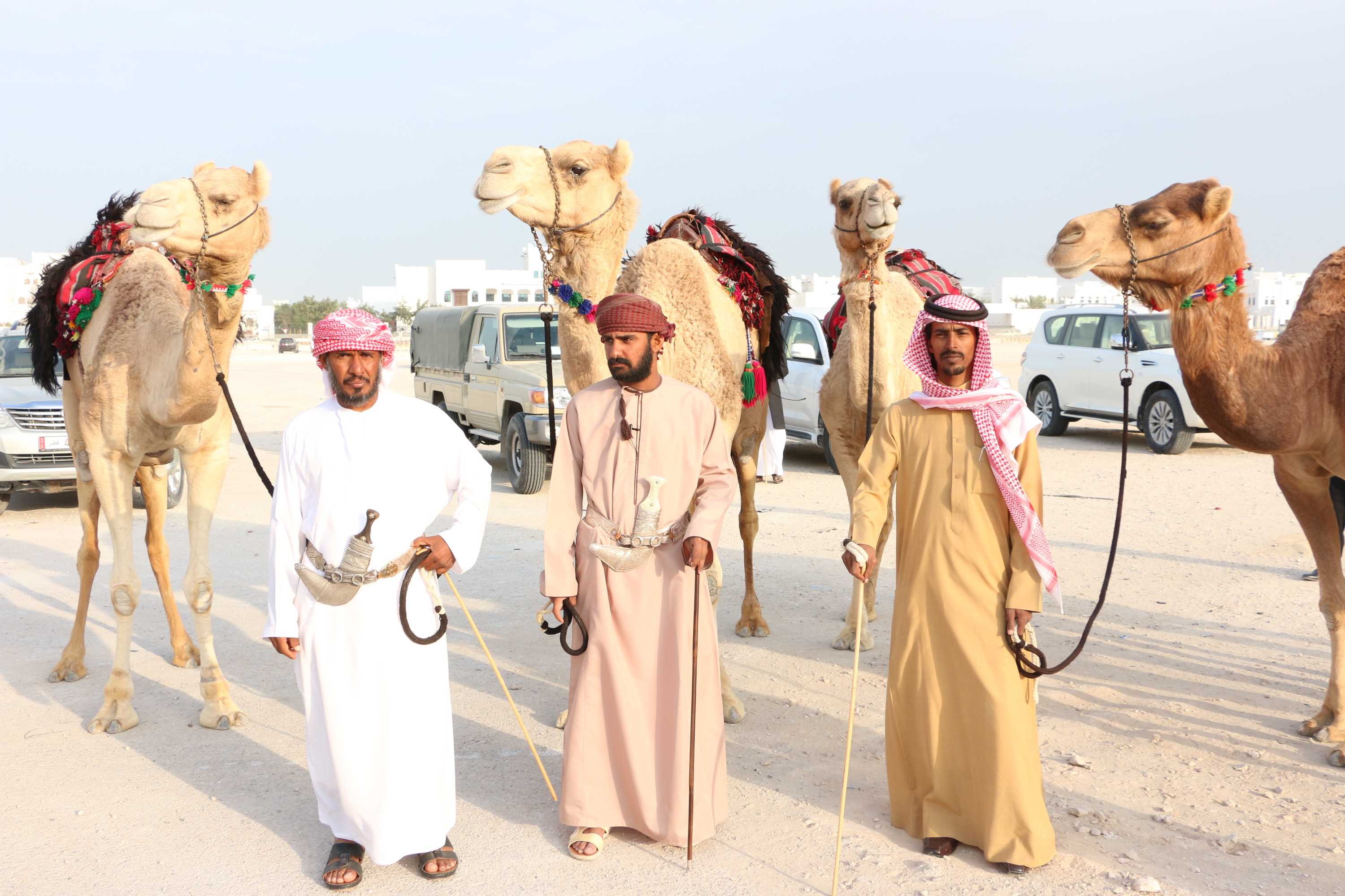 Empty Quarter expedition trekkers complete journey from Oman to Doha ...