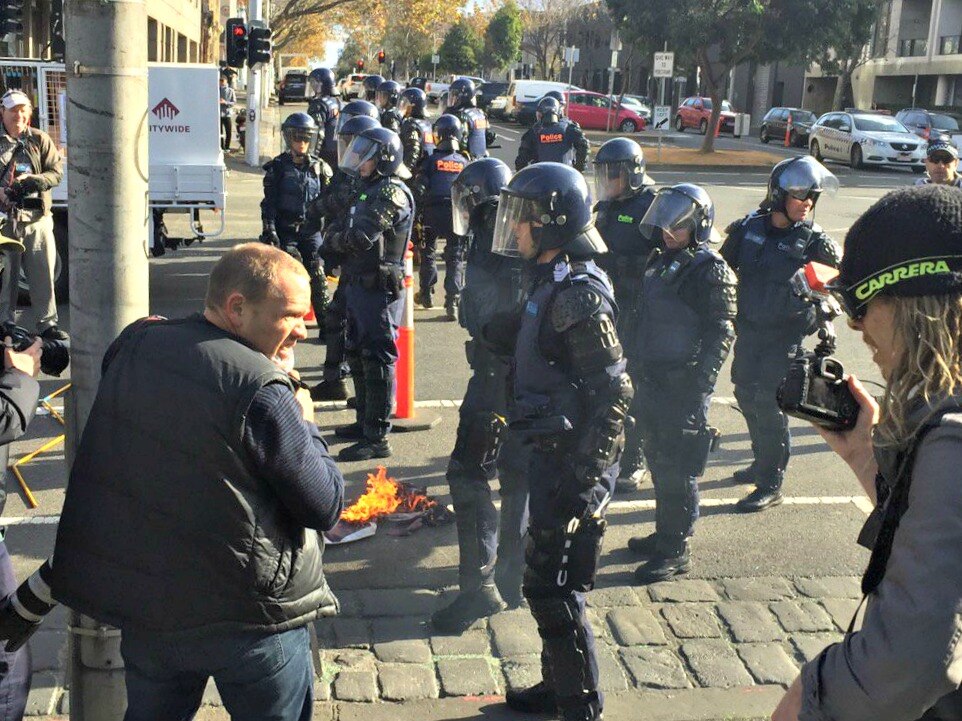 Violence breaks out after anti-immigration, anti-racist rallies in ...