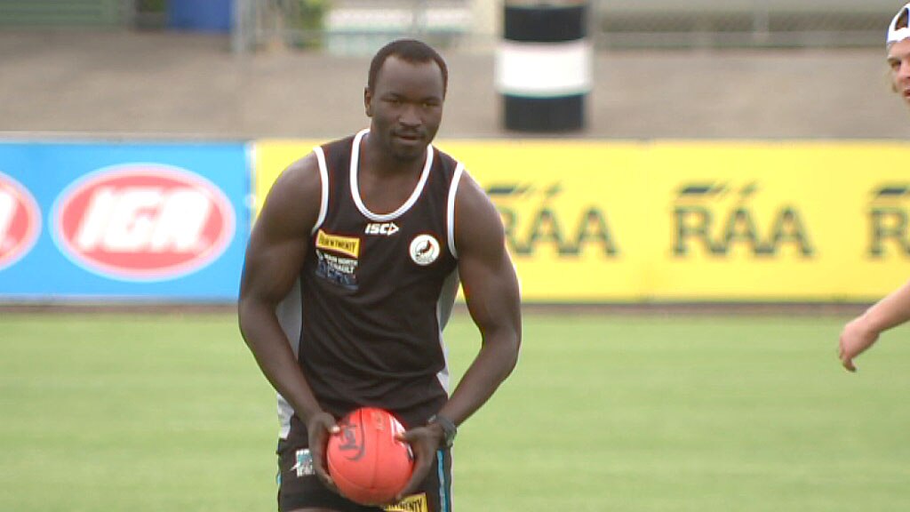 Port Adelaide signs first Ugandan footballer, Emmanuel Irra, to AFL ...