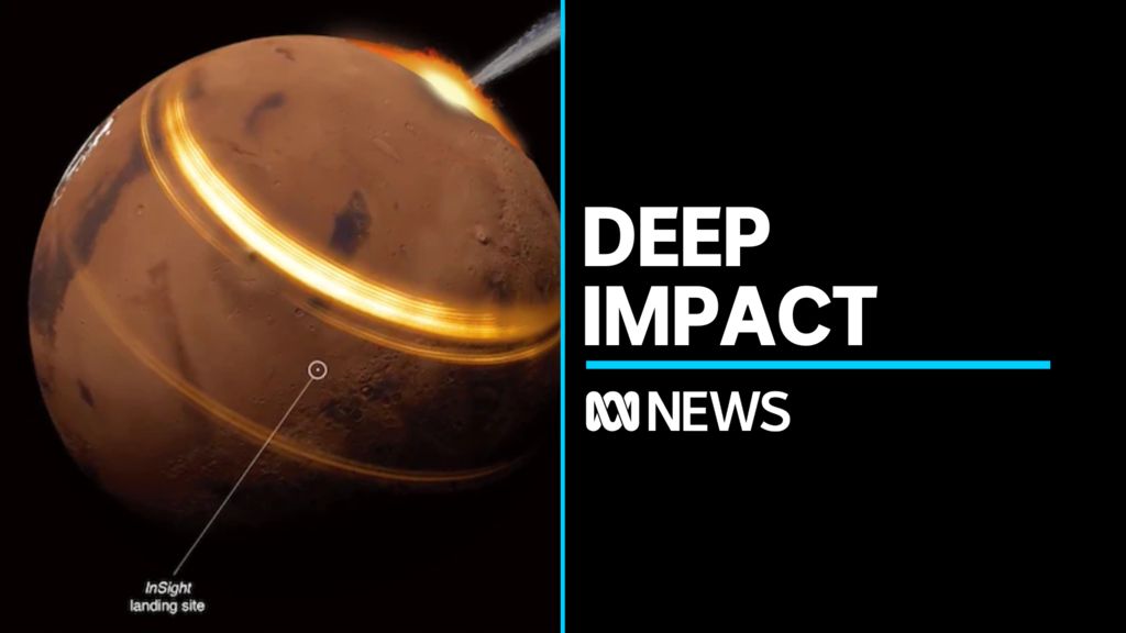 NASA probe records the moment two meteorites hit Mars - ABC News